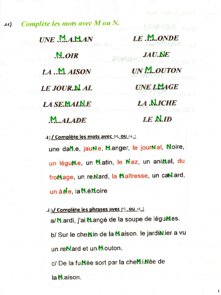 Fin Confusion M N | PDF