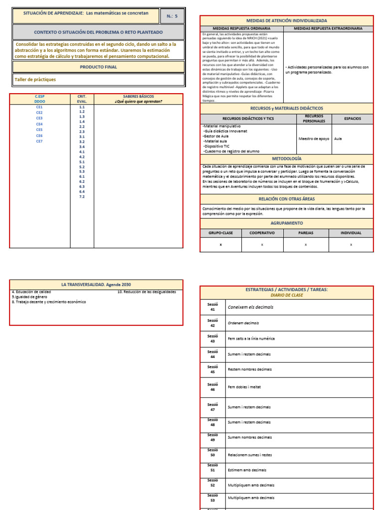 Innovamat 3 T | PDF | Aprendizaje | Salón de clases
