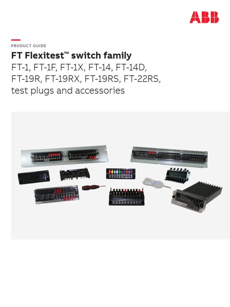 FT+Flexitest+Family Product Guide 1VAC394641-PG Rev I April+2023 | PDF ...