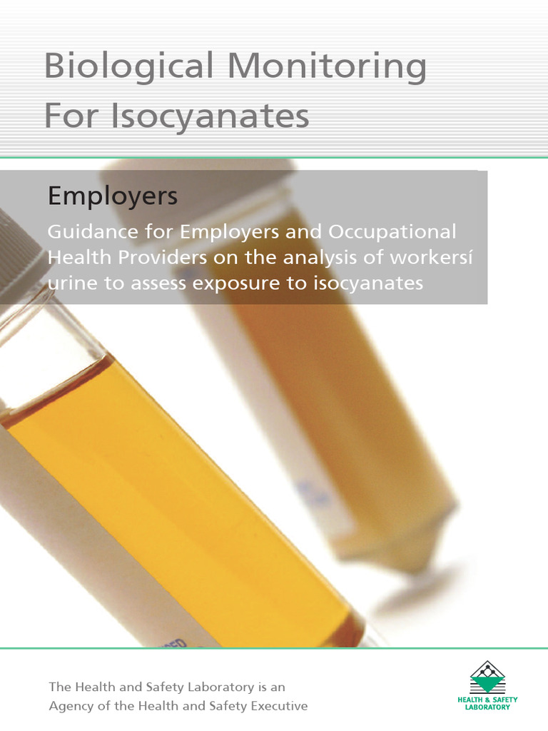 Biological Monitoring For Isocyanates 1726866247 | PDF | Occupational ...