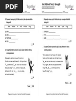 Together KL5 Unit 2 Grammar 1 | PDF