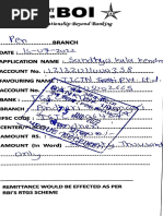 ICICI Bank Neft Form | PDF