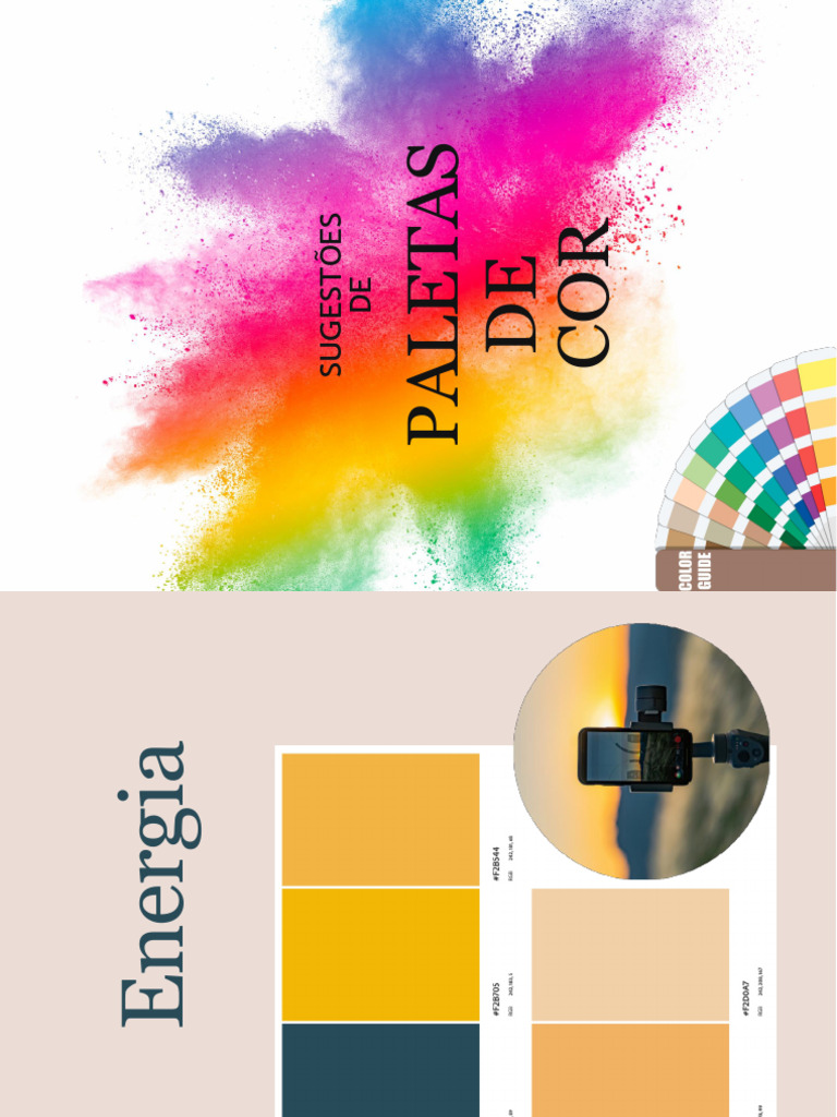 Sugestões de Paletas de Cores para Canva | PDF