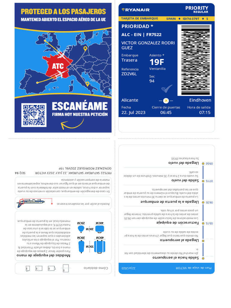 Boarding Pa4 | PDF | Aviación