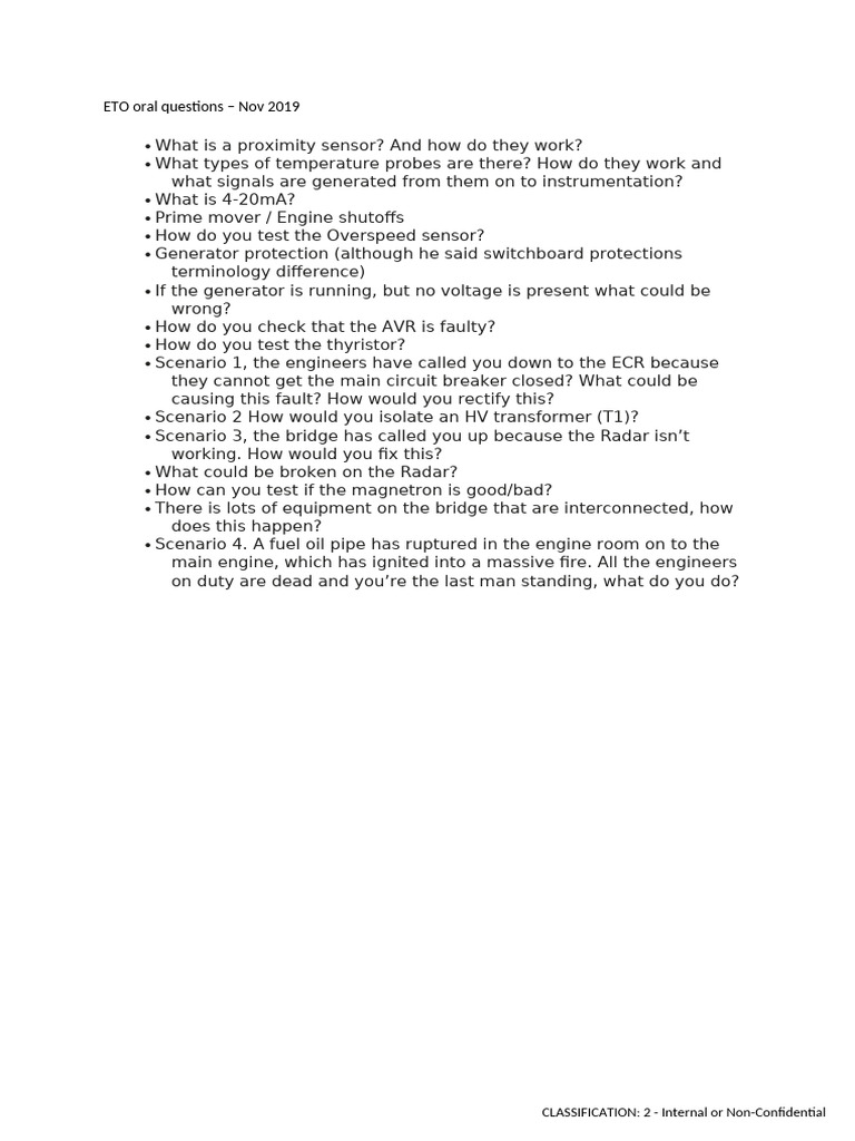ETO Oral Questions Nov 19 | PDF | Science & Mathematics | Computers