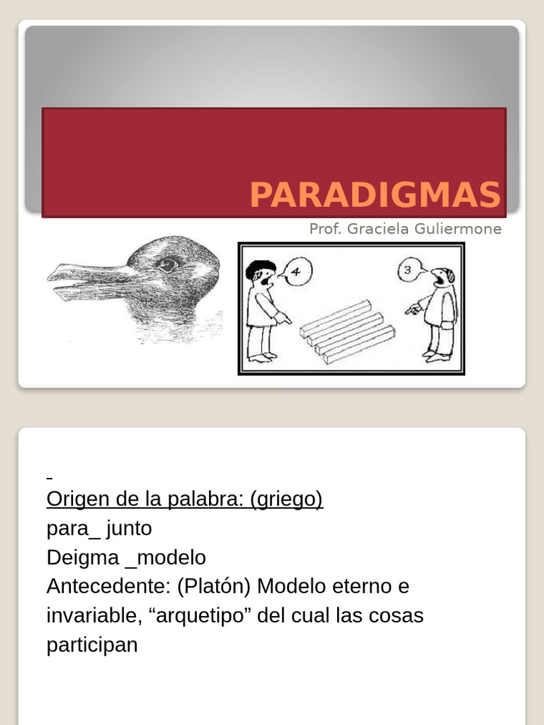 PARADIGMAS | PDF | Filosofía