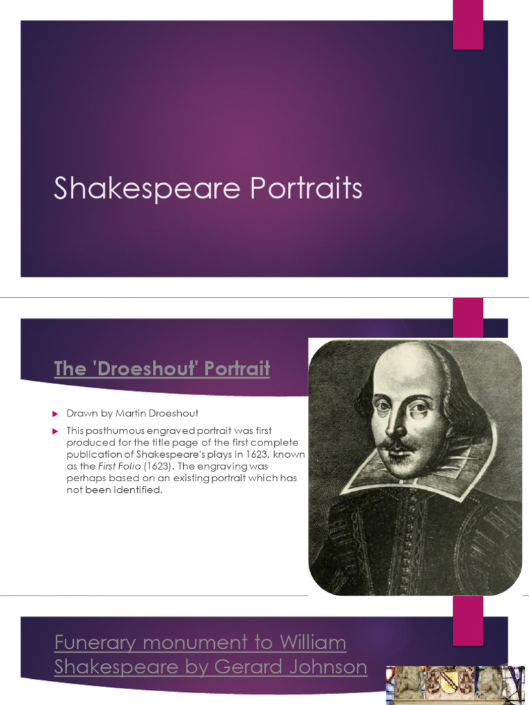 Shakespeare Portraits | PDF