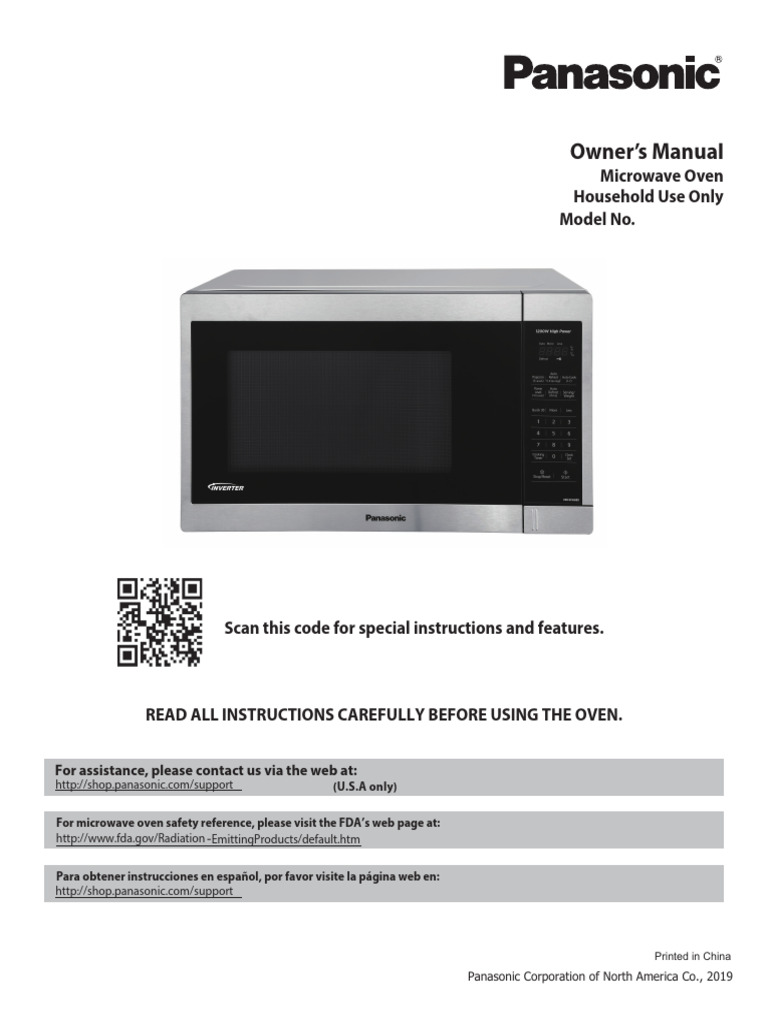 Product Manual | PDF | Ac Power Plugs And Sockets | Oven