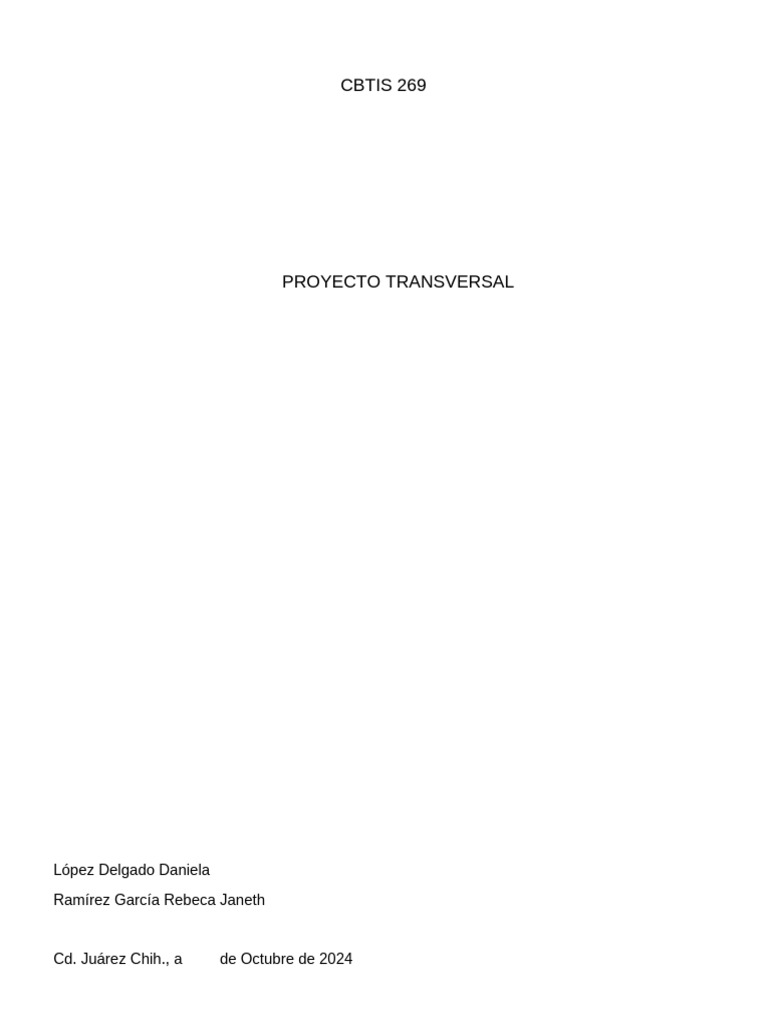 Cbtis 269 | PDF | Reciclaje | Residuos