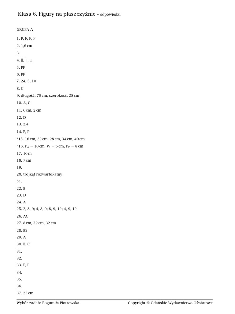 Mat Odp - Kopia | PDF