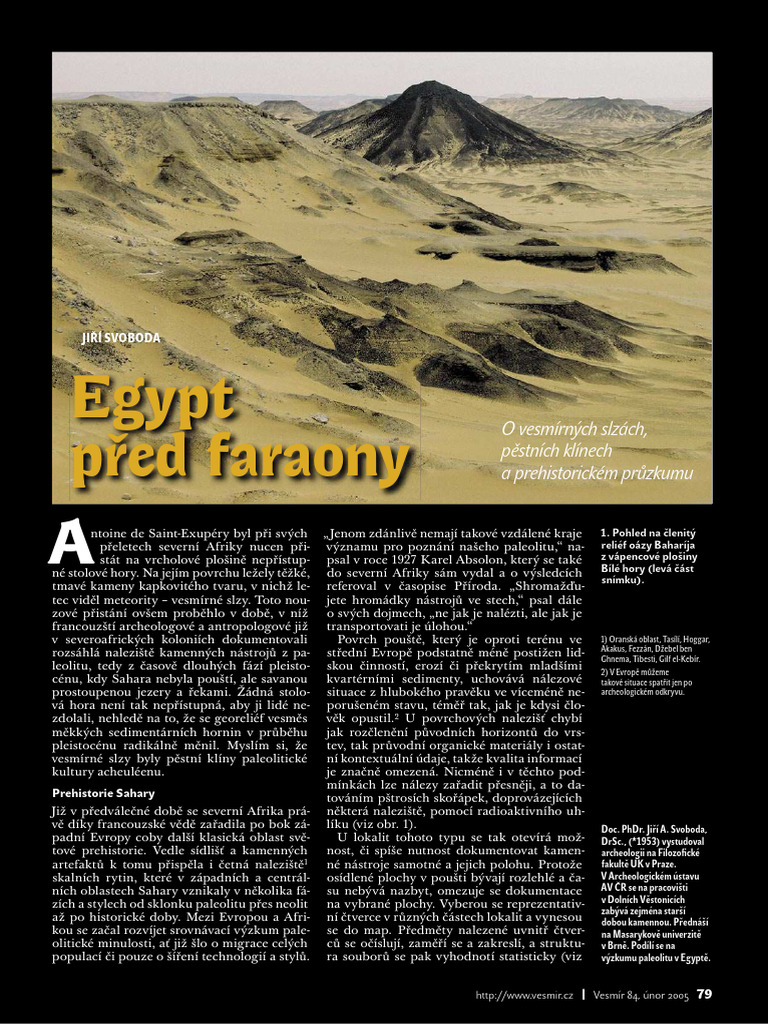 Egypt Pred Faraony Egypt Before The Phar | PDF