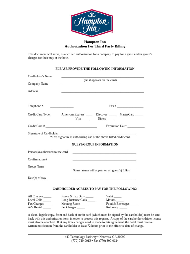 Credit Card Authorization Form | PDF | Credit Card | Retail Financial ...