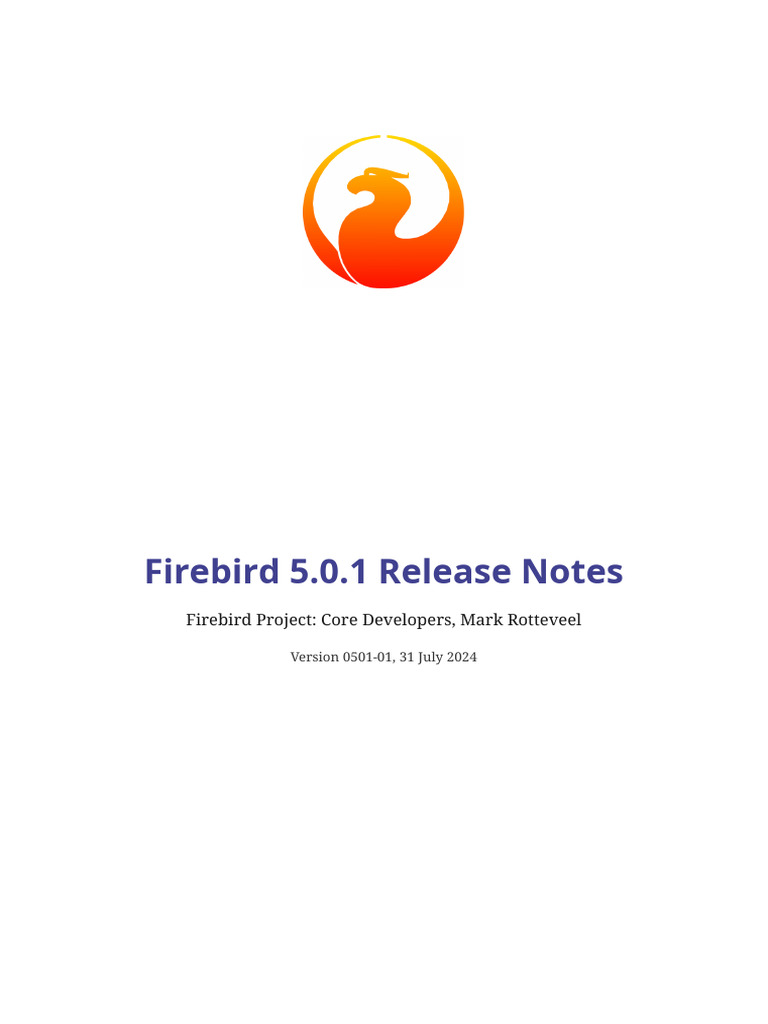 Firebird 5 0 1 Releasenotes Pdf Postgre Sql Parameter Computer Programming