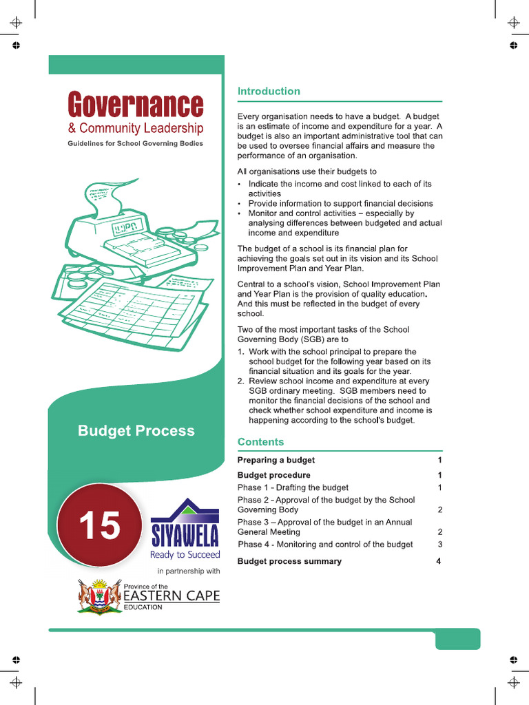 15 Budget Process 8 Pages | PDF