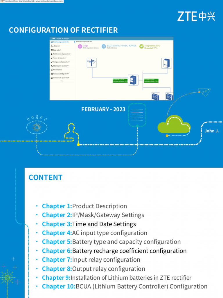 Zte Power Installation and Configuration | PDF | Ip Address | Computer ...