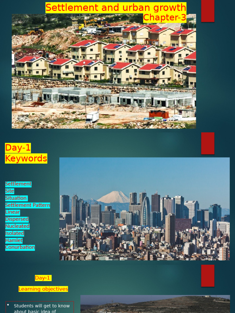 Settlement Study for Students | PDF | Hierarchy | Village