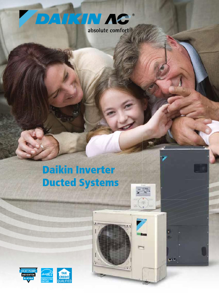 Daikin Inverter Ducted Brochure - PCDIDUSE10-10R - Daikin | PDF | Air Conditioning | Efficient ...