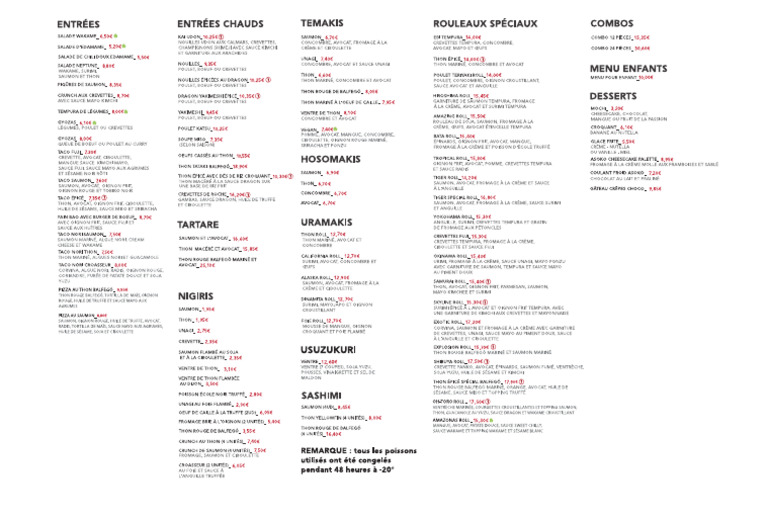 Asoko Carta FR Actualizada | PDF