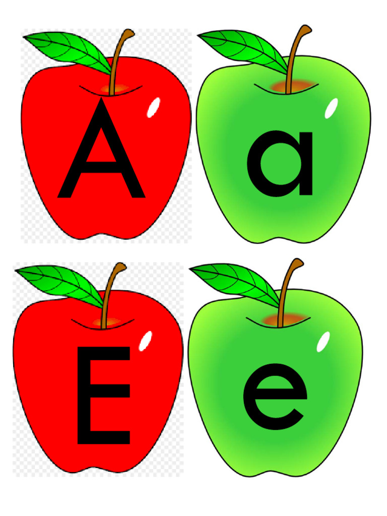Aa-Zz Apples (Board Frame) | PDF