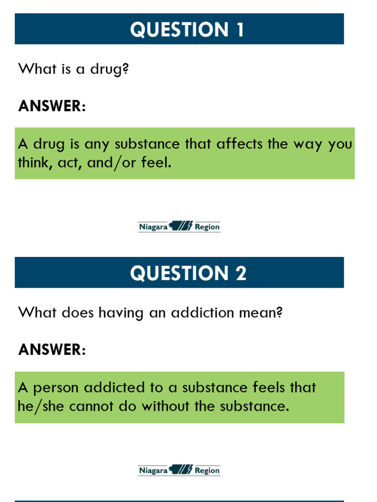 Substance Misuse Trivia Cards | PDF | Stimulant | Cannabis (Drug)