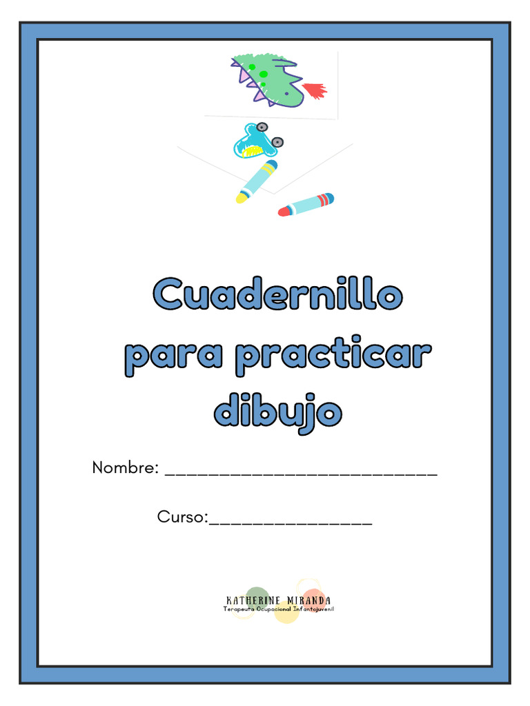 Cuadernillo De Dibujo Para Niños Pdf