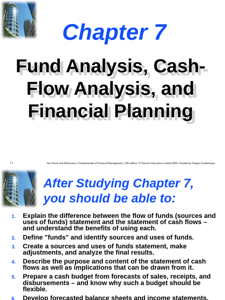 Chapter 7 - Funds Analysis, Cash-Flow Analysis, and Financial Planning | PDF | Cash Flow ...