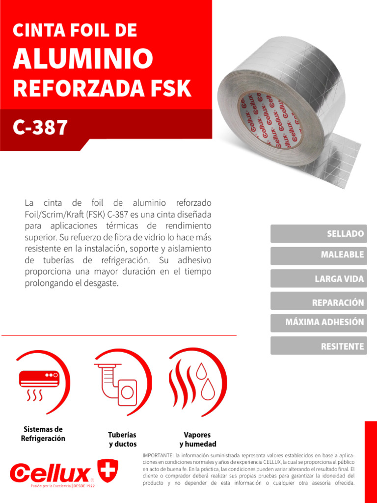 FT - Cinta Foil Cellux | PDF
