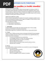 Fasihi Notes Kiswahili | PDF