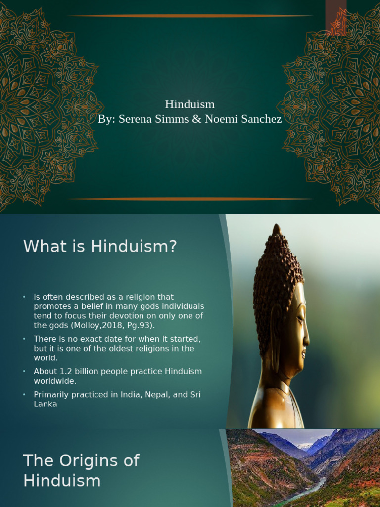 Hinduism Presentation | PDF | Yoga | Āstika