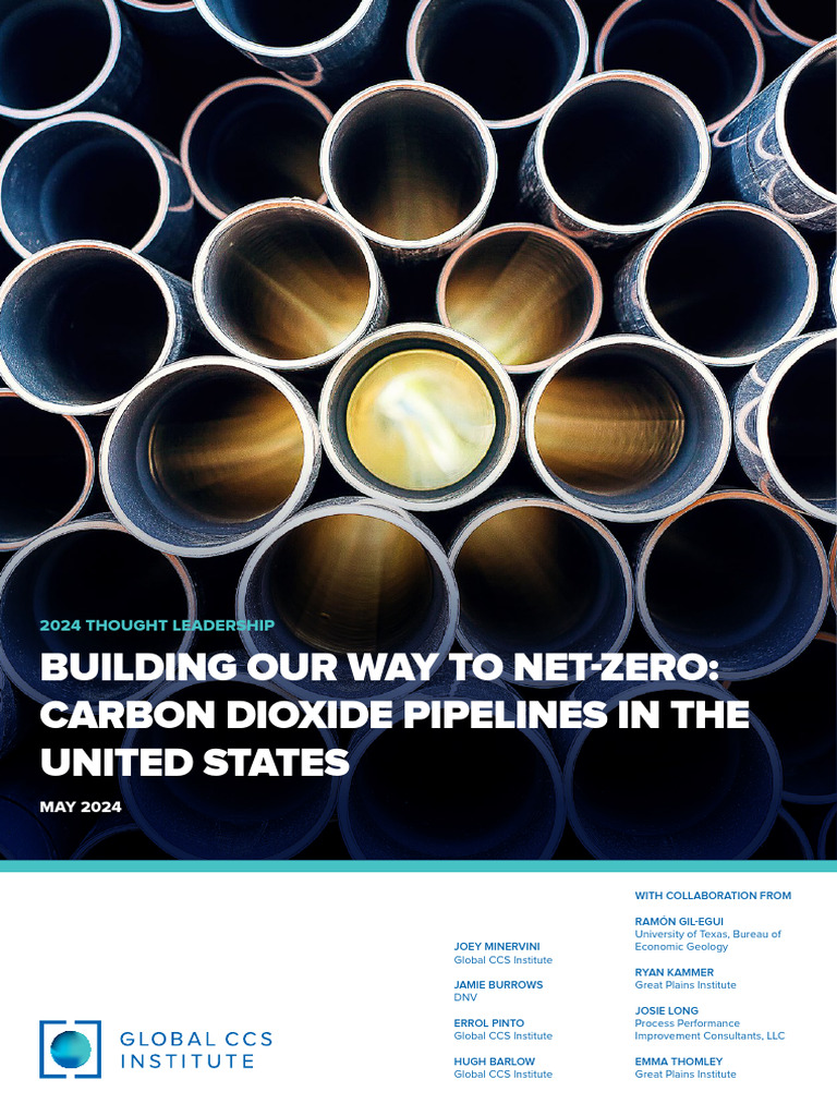 Building Our Way To Net Zero Carbon Dioxide Pipelines in The United ...
