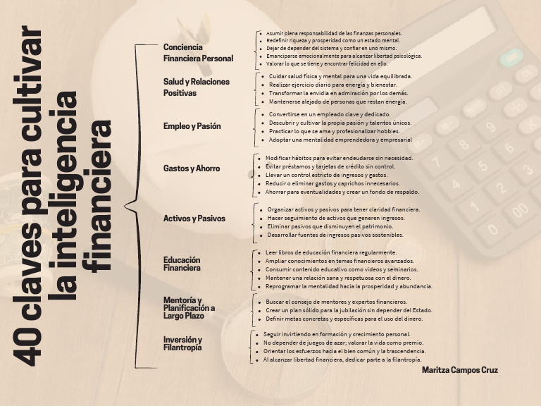 40 Claves para Cultivar La Inteligencia Financiera | PDF | Economias