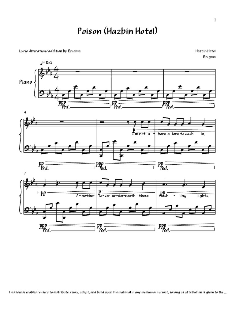 Poison (Hazbin Hotel) | PDF