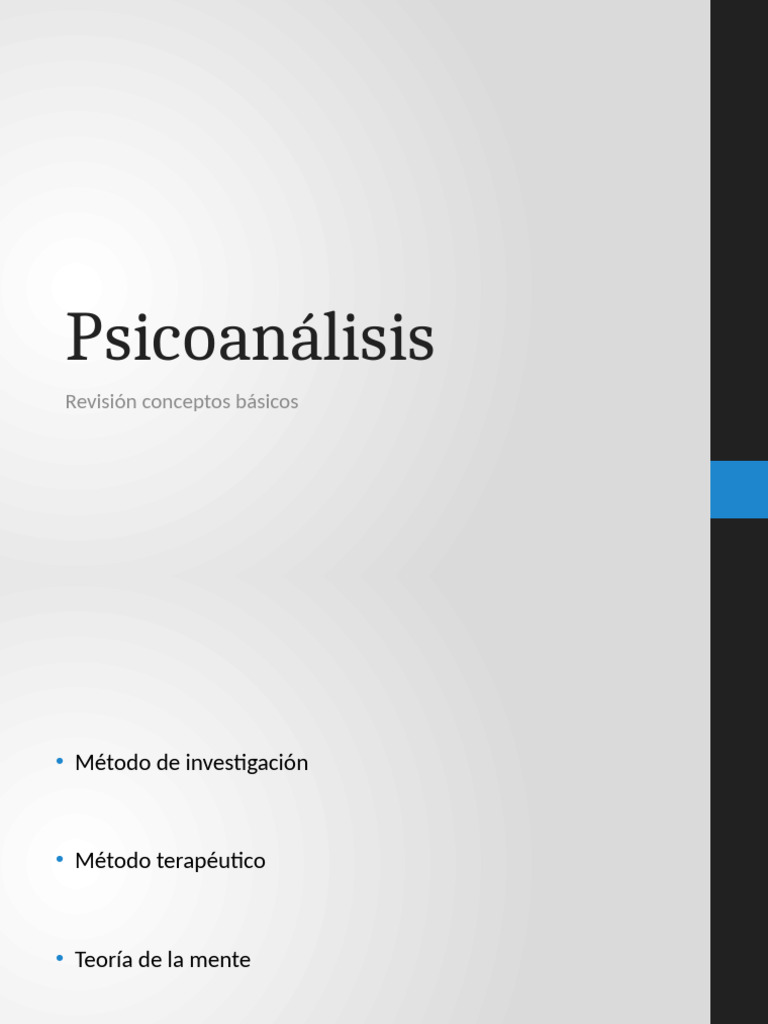 Psicoanálisis Conceptos Básicos | PDF | Carné de identidad | Mente inconsciente