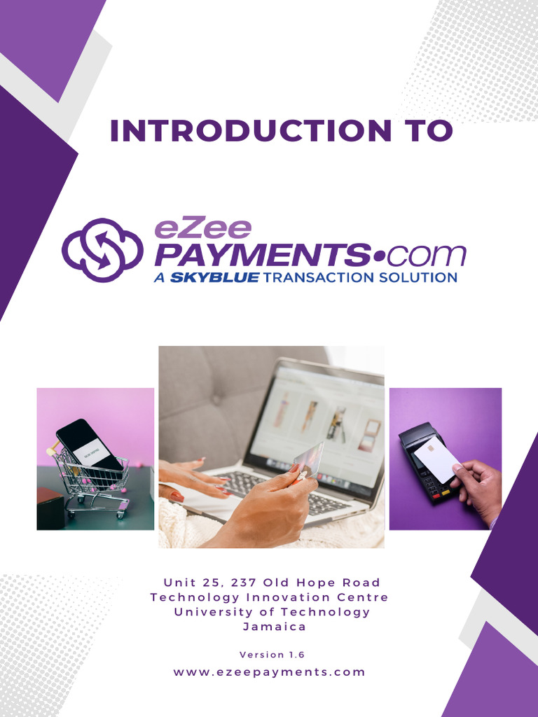 eZeePayments: Jamaican eCommerce Solution | PDF | Payments | Services (Economics)