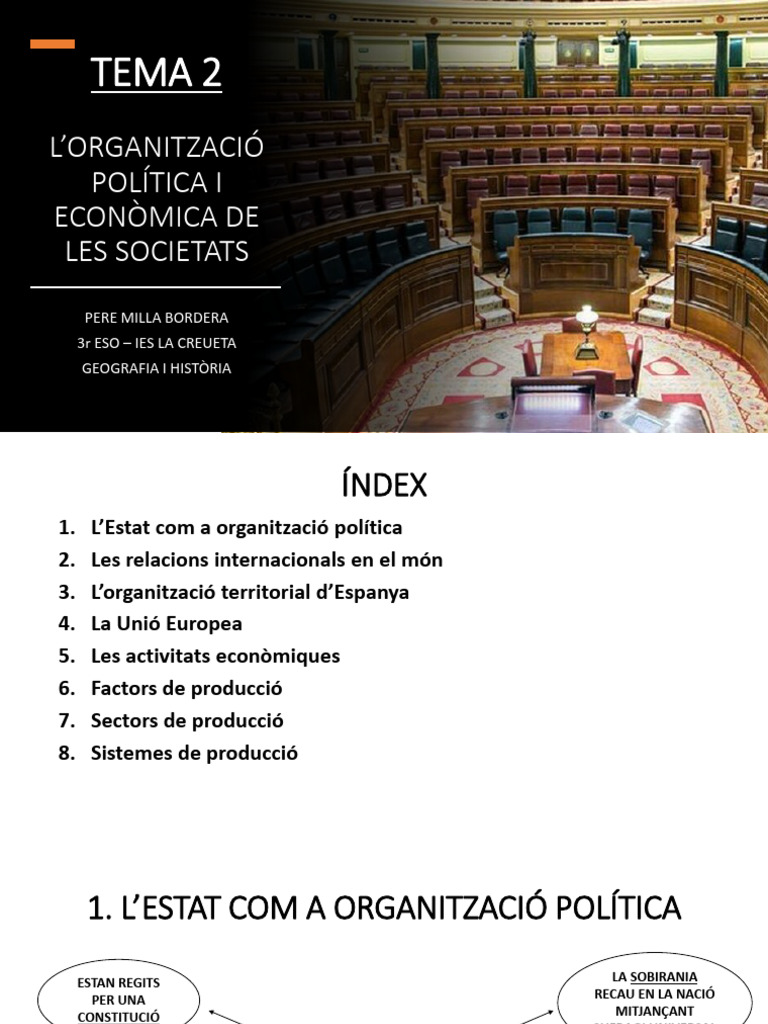 Presentació Tema 2 | PDF