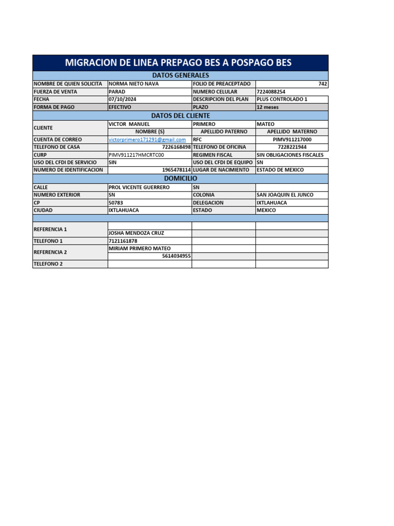 Lay Out Victor | PDF