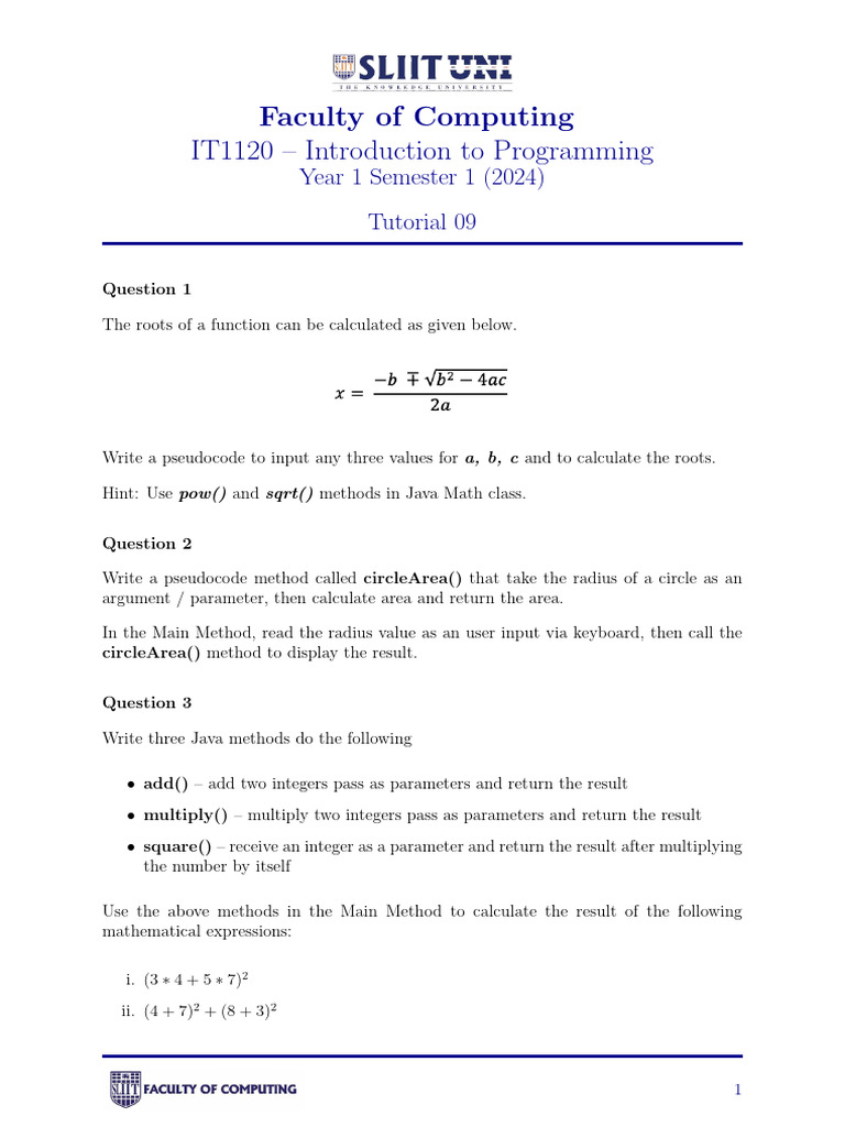IP Tute 09 Latex | PDF | Computers