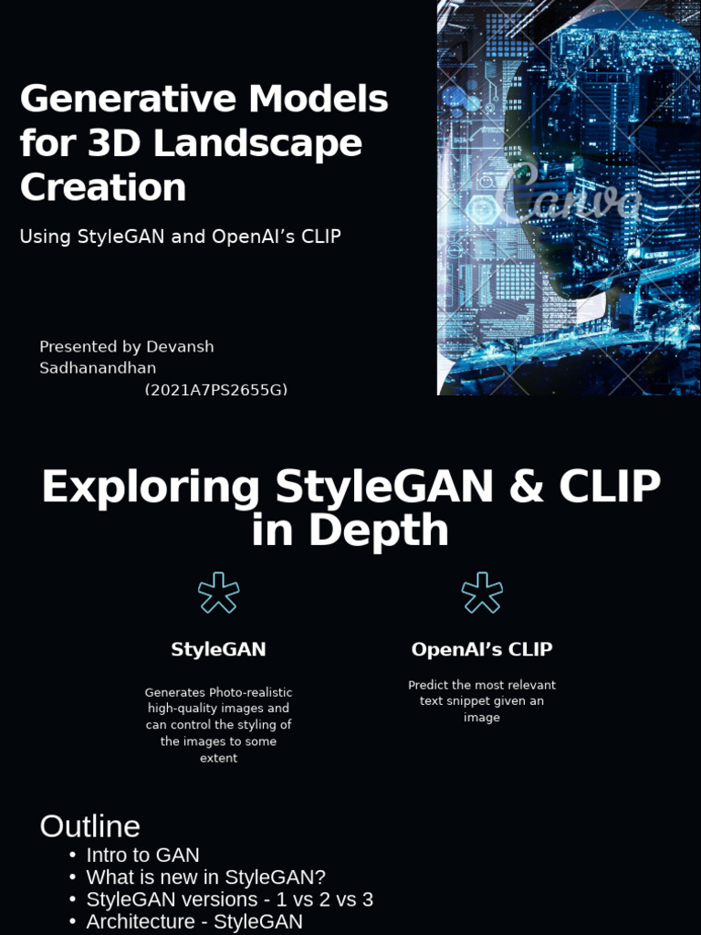 StyleGAN & CLIP | PDF | Artificial Intelligence | Intelligence (AI) & Semantics