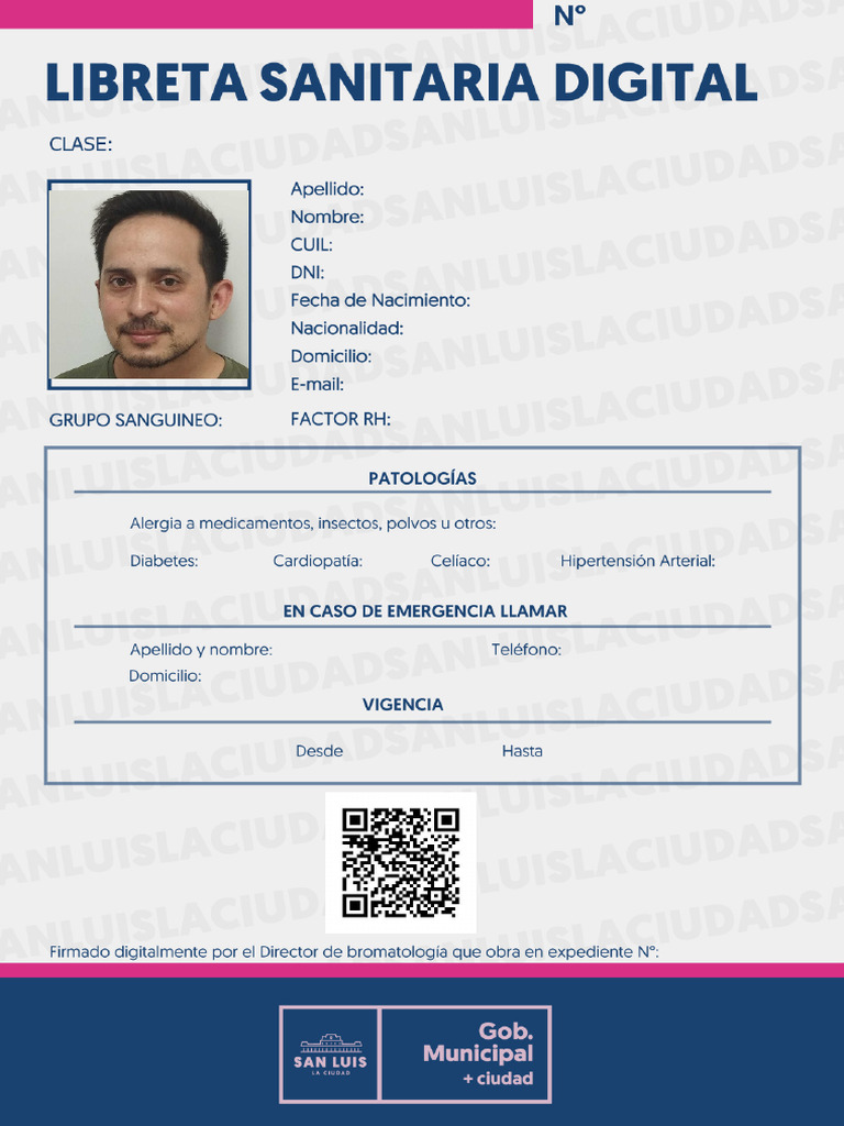 Mi Libreta Sanitaria | PDF