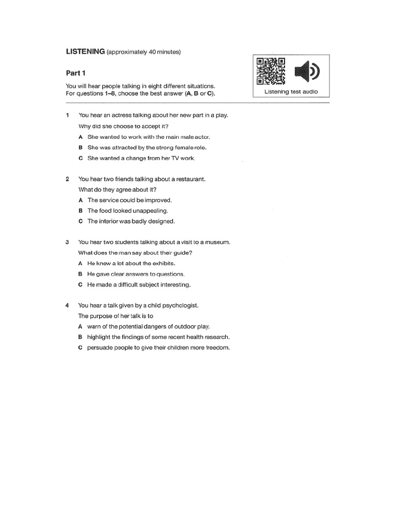 B2 - Listening | PDF