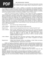 Ang Mahiwagang Tandang Dula Mula Sa Mindanao Isinulat Ni Arthur P | PDF