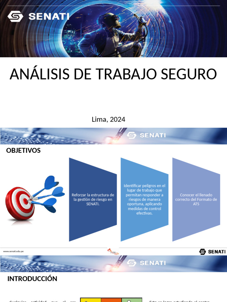 CURSO ATS - SENATI - Enero 2024 | PDF | Radiación | Riesgo