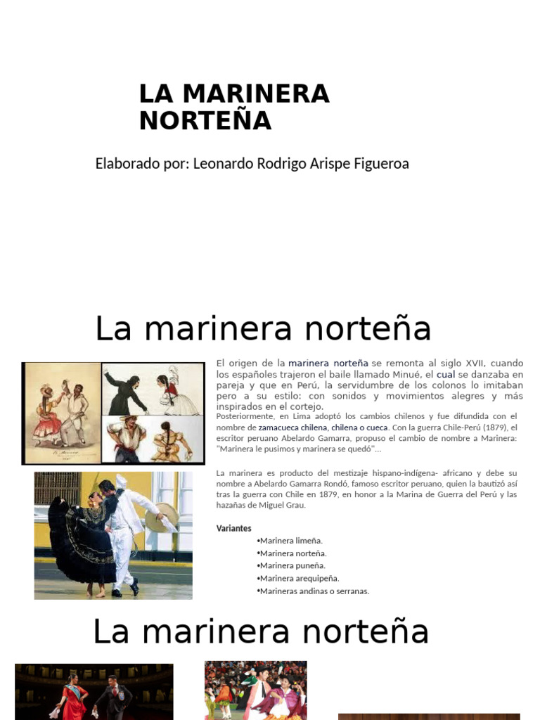 La Marinera Norteña | PDF