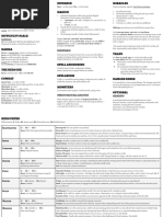 Mythic Bastionland Character Sheets | PDF