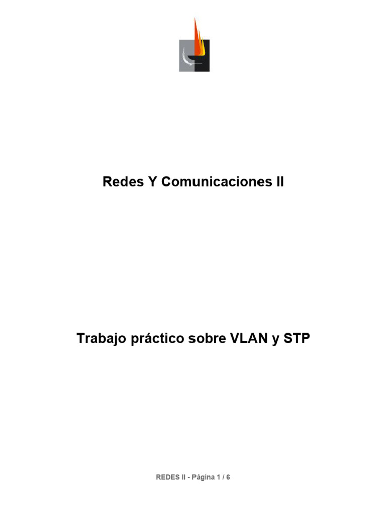 TP Vlan | PDF | Estándares informáticos | Estándares de red