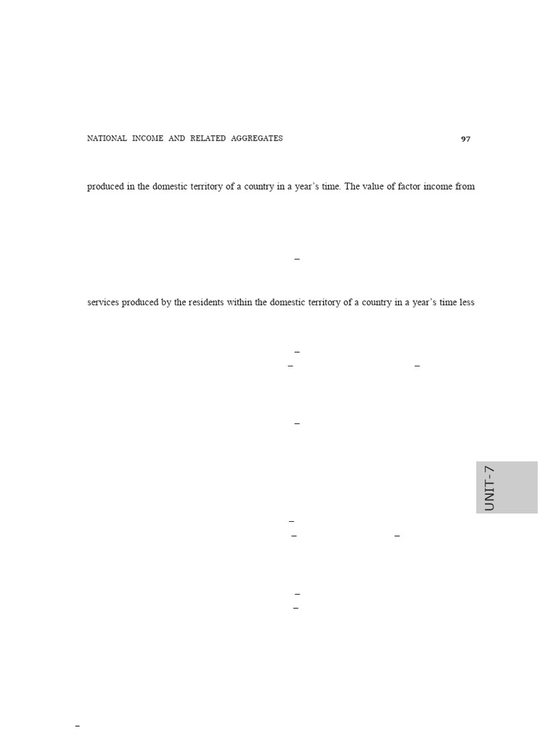 Eco Class 12 | PDF | Gross Domestic Product | Income