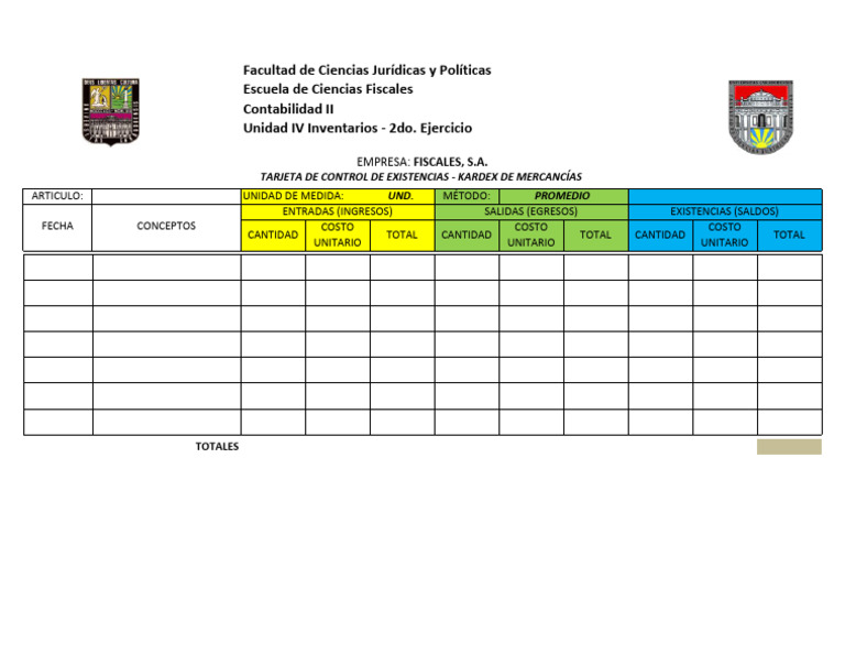 Inventarios Kardex | PDF