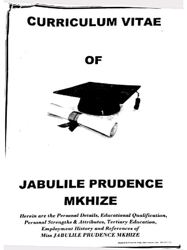 Jabulile's CV | PDF