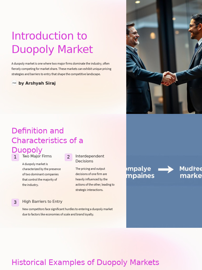 Introduction To Duopoly Market | PDF | Economies | Market Failure