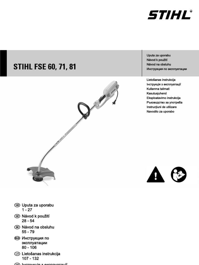 Stihl FSE 60 | PDF